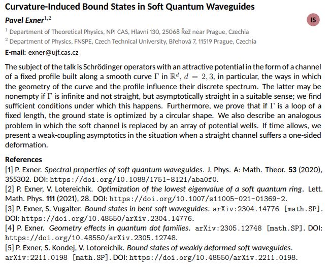 TAPDE-Workshop, 2023